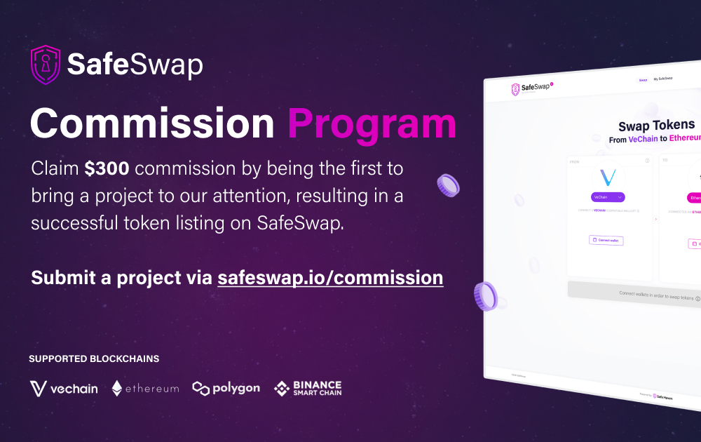 Commission Program - SafeSwap
